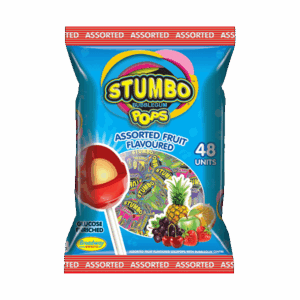 Stumbo Assorted Fruit Lollipops 48 | Broadway Sweets