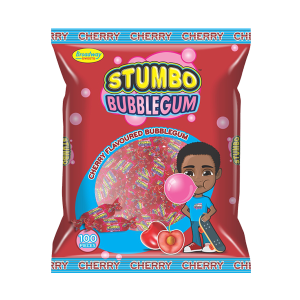 Stumbo Cherry Flavoured Bubblegum | Broadway Sweets