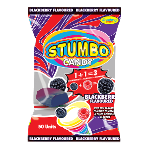 Stumbo Blackberry Flavoured Candy 50 | Broadway Sweets