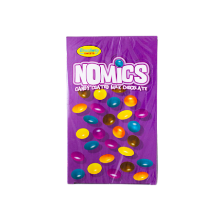 Nomics Candy Coated Milk Chocolate 24 | Broadway Sweets