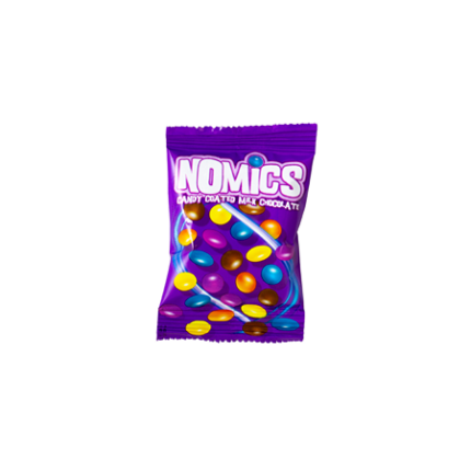 Nomics Candy Coated Milk Chocolate 24 | Broadway Sweets