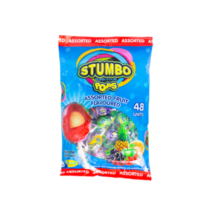 Stumbo Assorted Fruit Lollipops 48 | Broadway Sweets