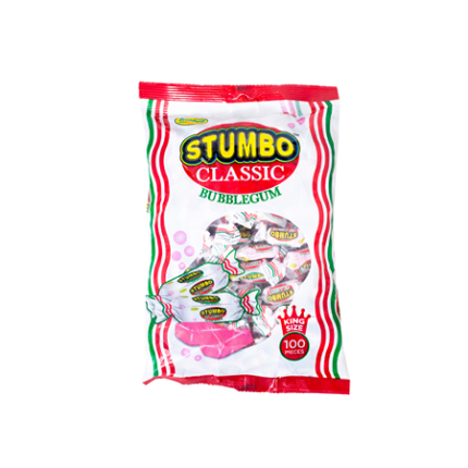 Stumbo Classic BubbleGum - Wintergreen Flavoured | Broadway Sweets